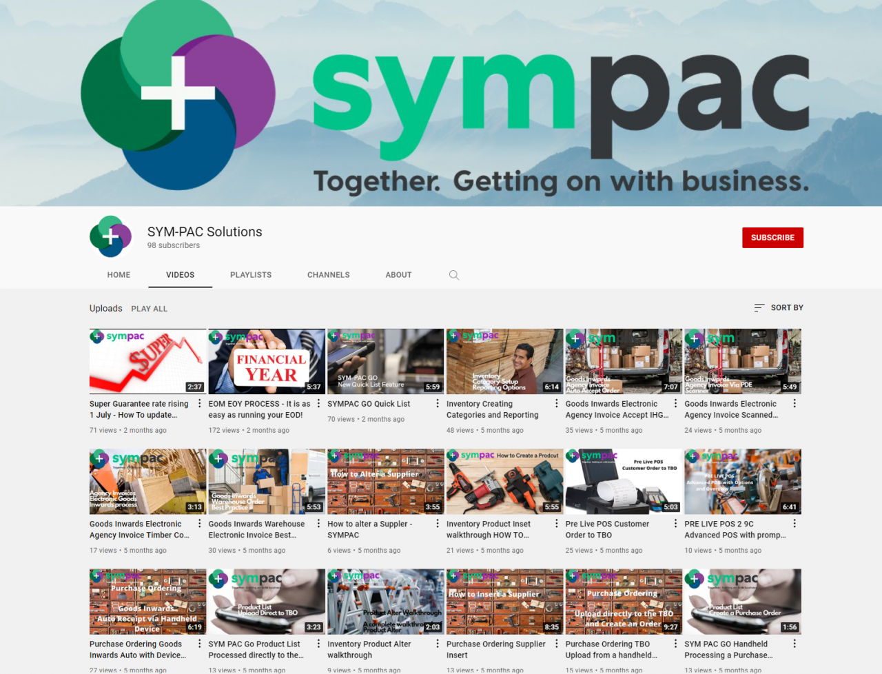 SYM-PAC : the Changeover Specialists - Sympac Solutions